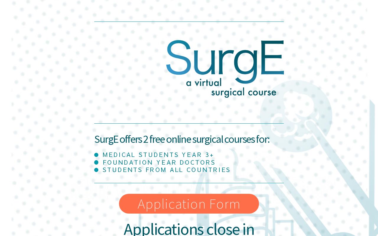 Surge: a virtual surgical course